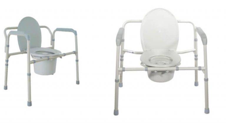 10 Best Bedside Commodes: potty chairs for seniors & handicapped